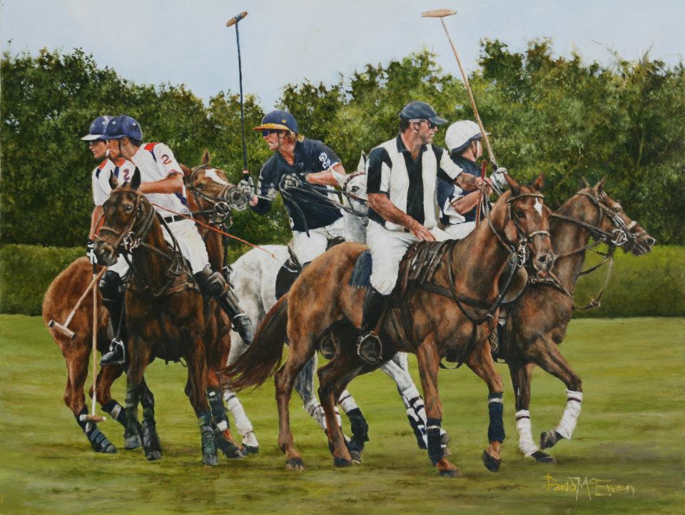 Riding & Writing...: David McEwen, Artist