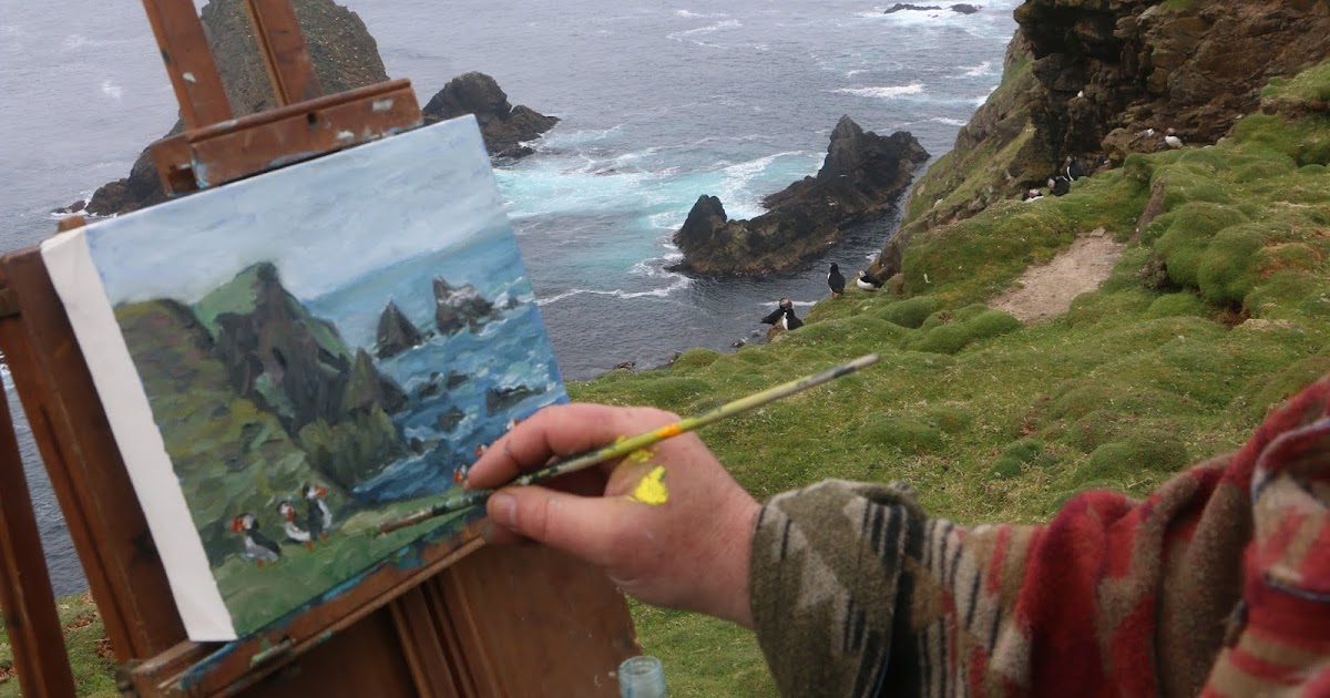 Fair Isle: Painting a Picture
