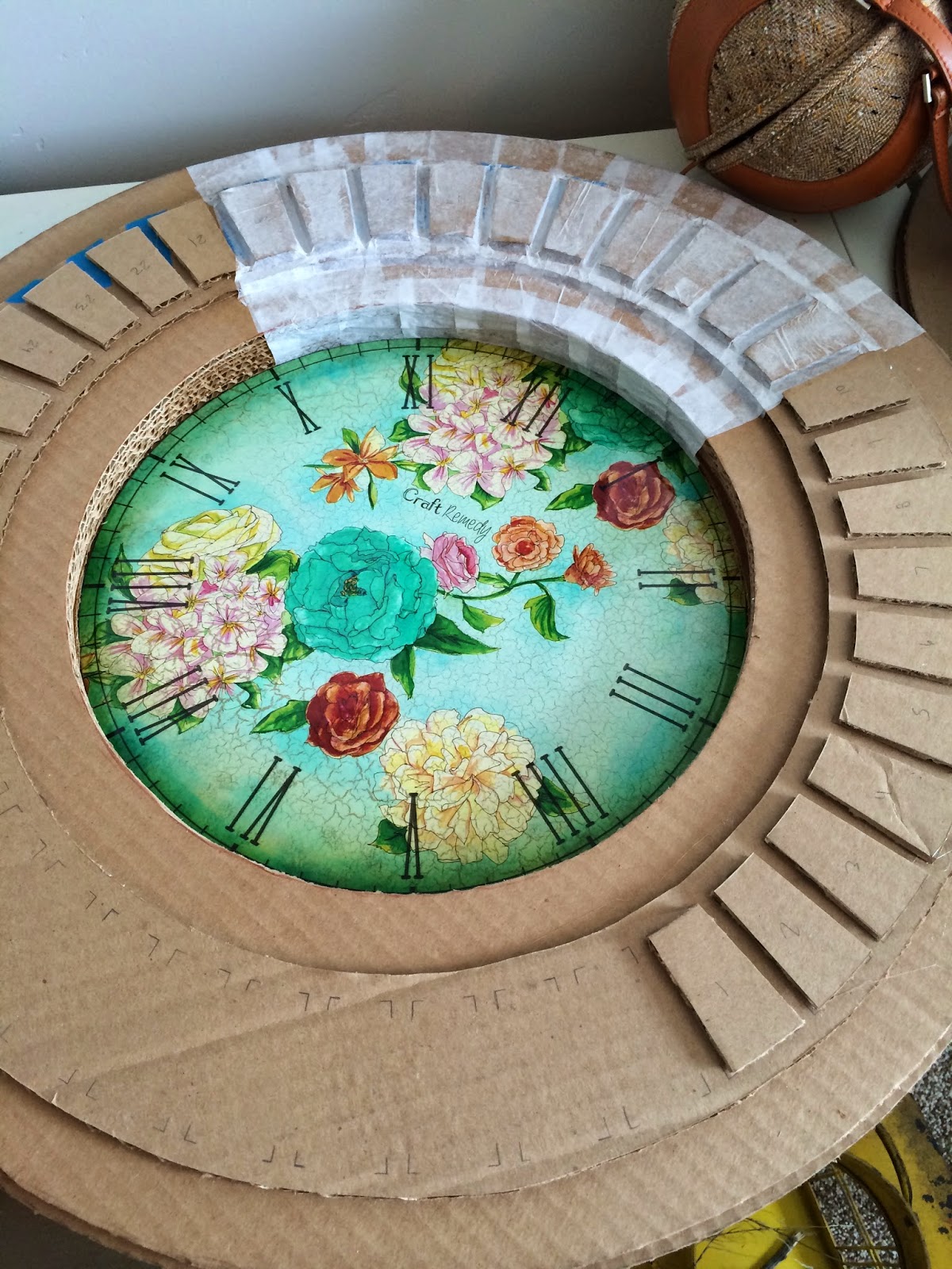 How To Make Clock Model With Cardboard at Carlos Pratt blog