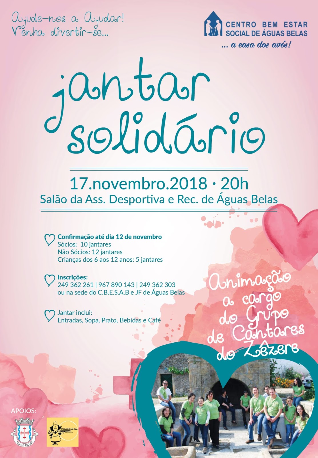 Jantar Solidário Do Centro Bem Estar Social De Águas Belas ~ Centro De