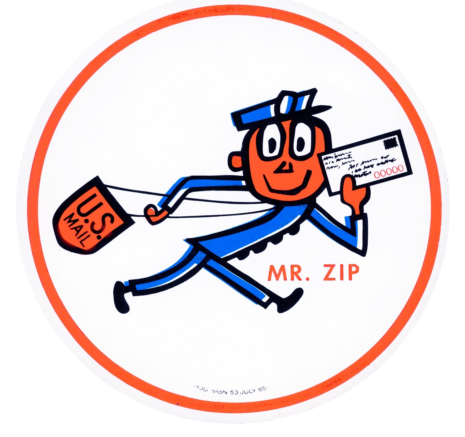 South Florida Postal Blog: Happy 50th Birthday, Mr. ZIP!