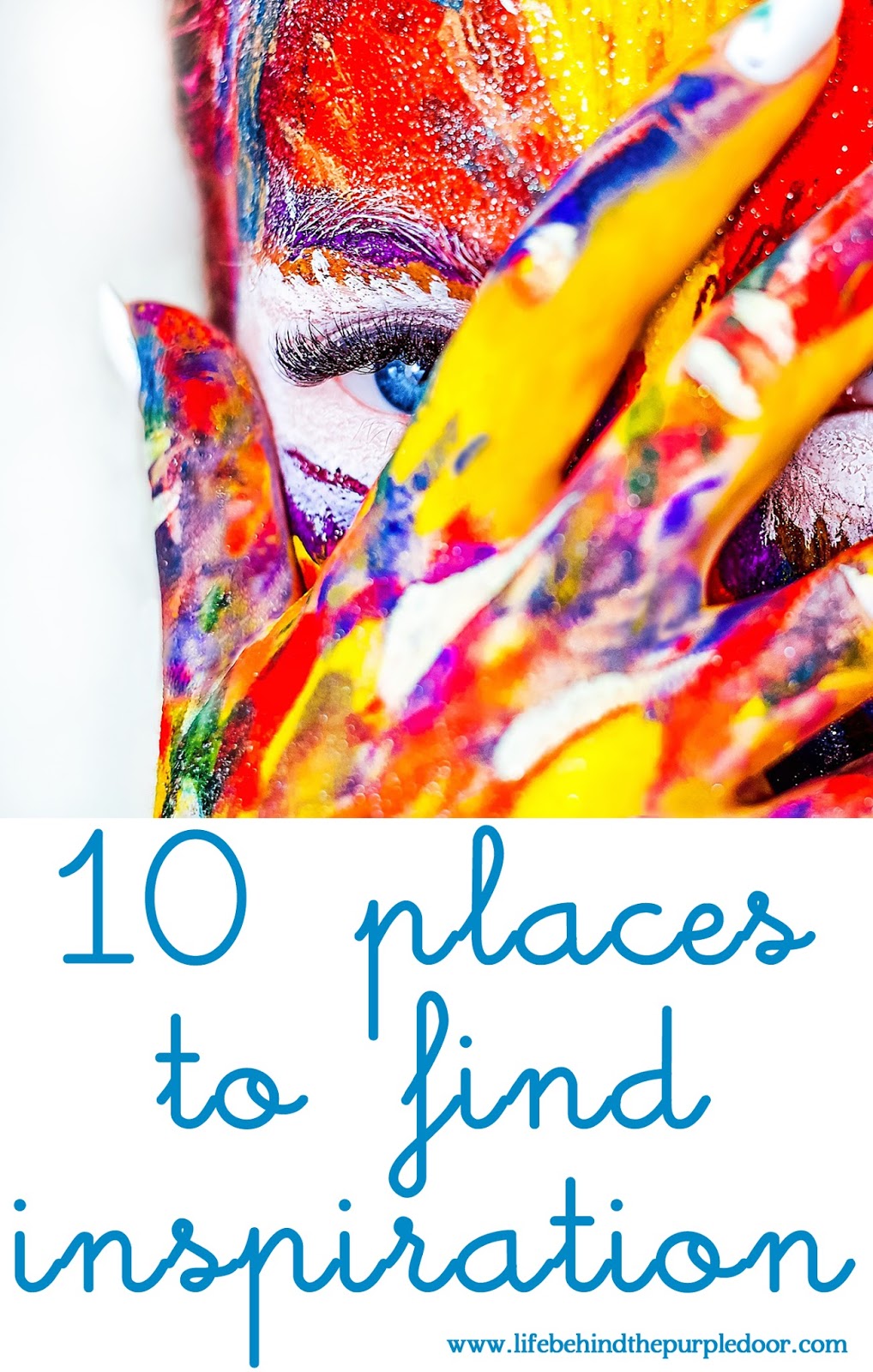 10 places to find inspiration | Life Behind The Purple Door