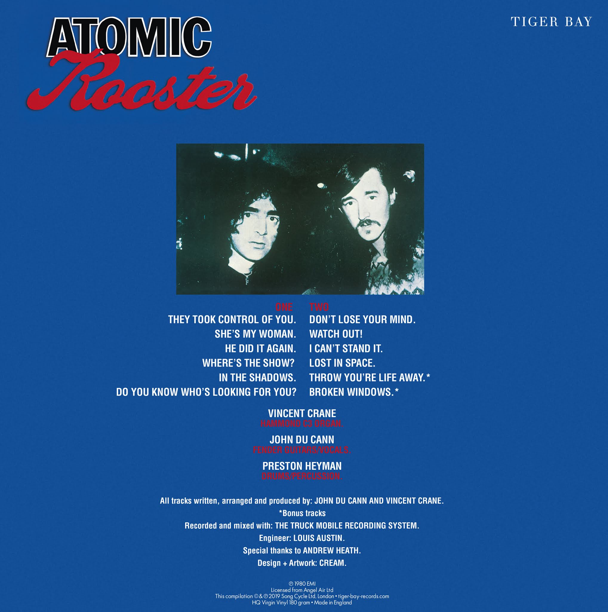 Classic Rock Covers Database: Atomic Rooster