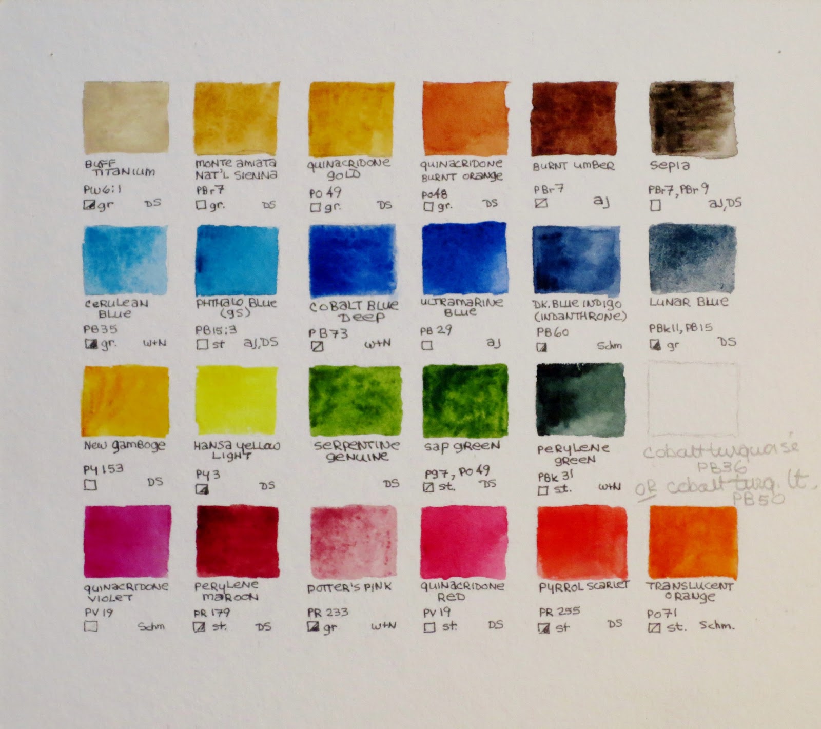 Vicky L. Williamson: updated color choices