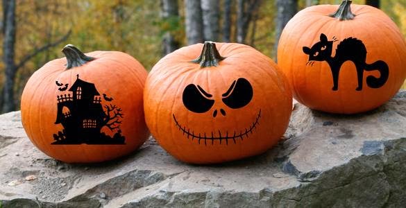 Embody More Light: $12.99 Halloween Vinyl Decals For Pumpkins