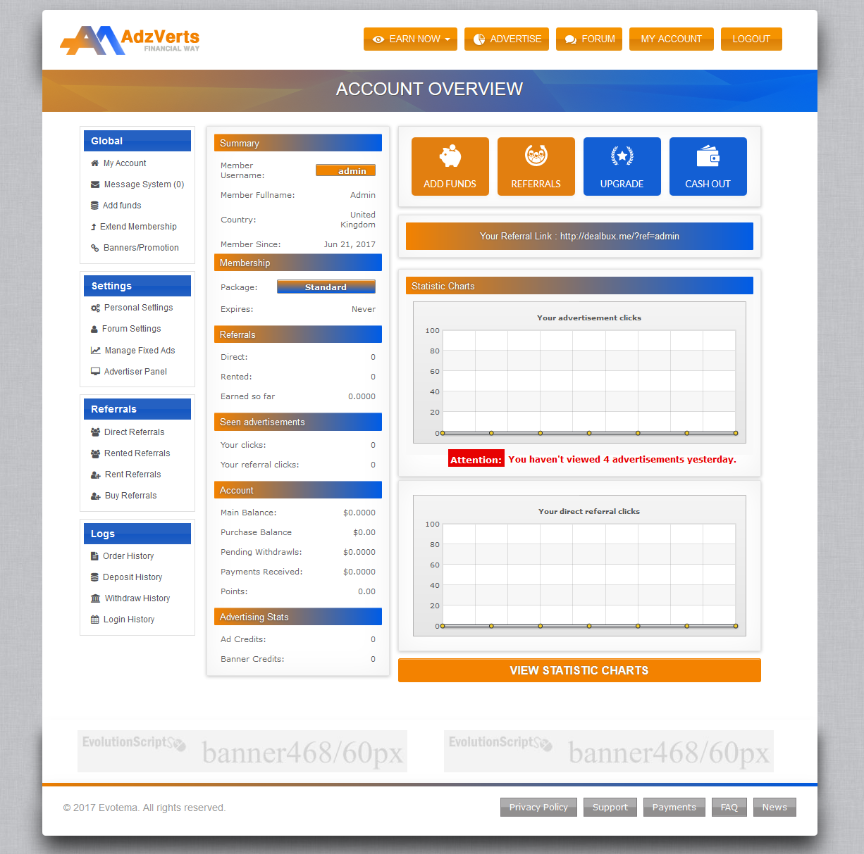 Evolution Script Template - 03 - scrypt4.me