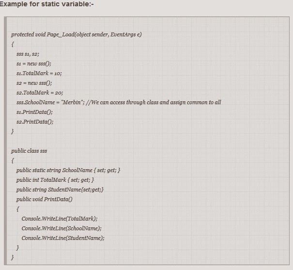 Static Variable Use static-variable-use