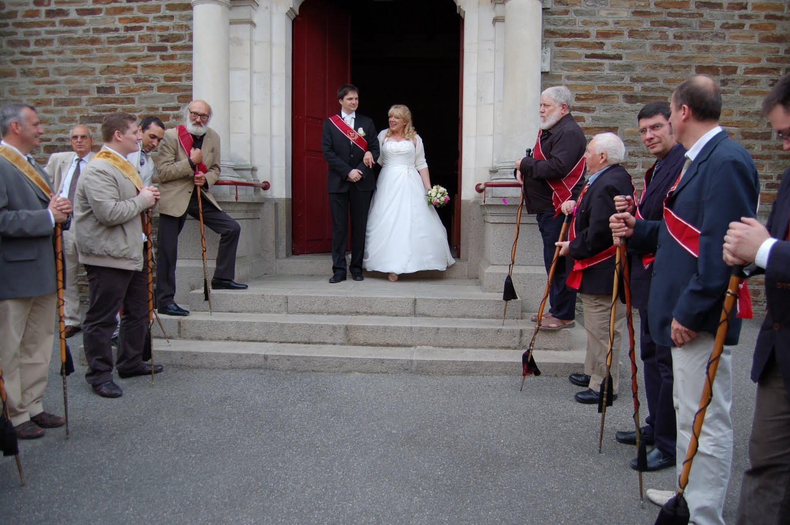 Union Compagnonnique: Mariage du Pays Daussin et de Viviane Berger