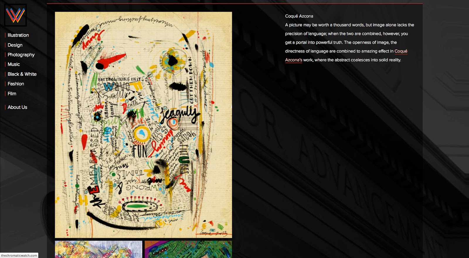 COQUÉ AZCONA // WORK & MORE: CHROMATIC WATCH