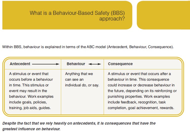 From Micro to Macro: Behavior-Based Safety (BBS)