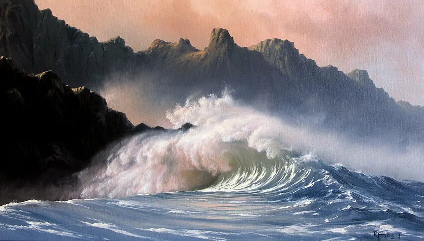 Marek Ruzyk the seascapes artist b1965 - ArtLiveAndBeauty ...