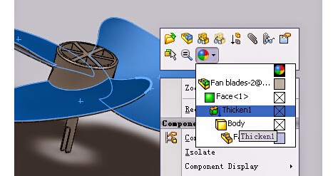 CADFamily.com: Solidworks Tutorial -- Fan Blades Modeling