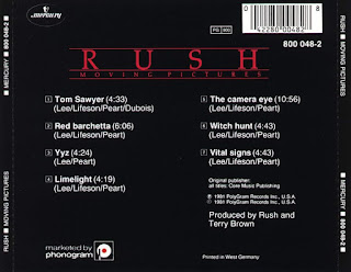 Classic Rock Covers Database: Rush - Moving Pictures (1981)