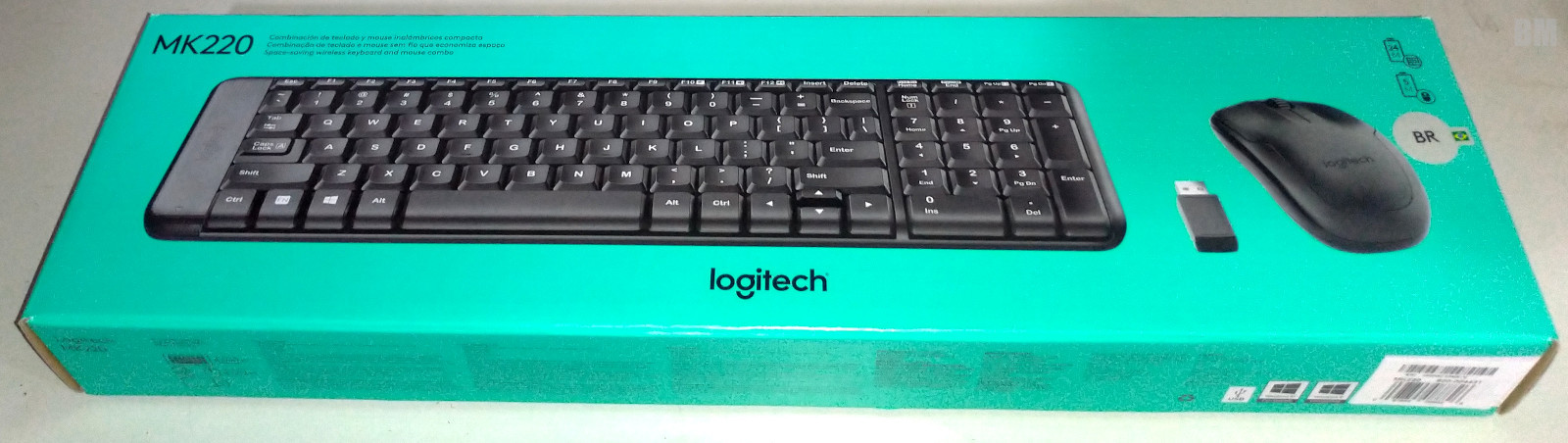 Unboxing e primeiras impressões: kit de teclado e mouse sem fio ...