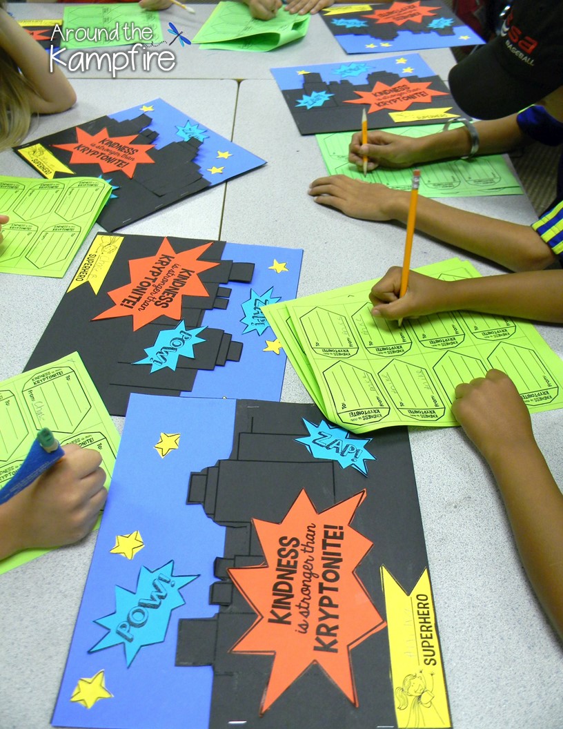 Superhero Kindness Activity: Fill A Friend's City With Kind Words Of ...
