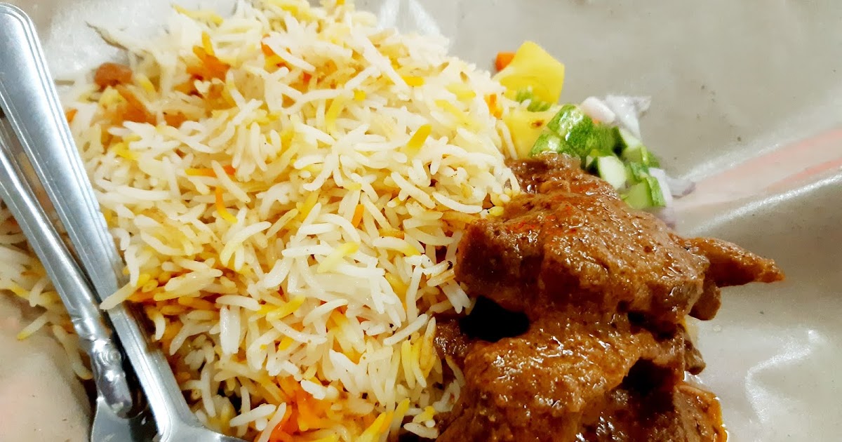 Lunch Nasi Beriani Kambing Dan Nasi Ayam Penyet Bersama Family