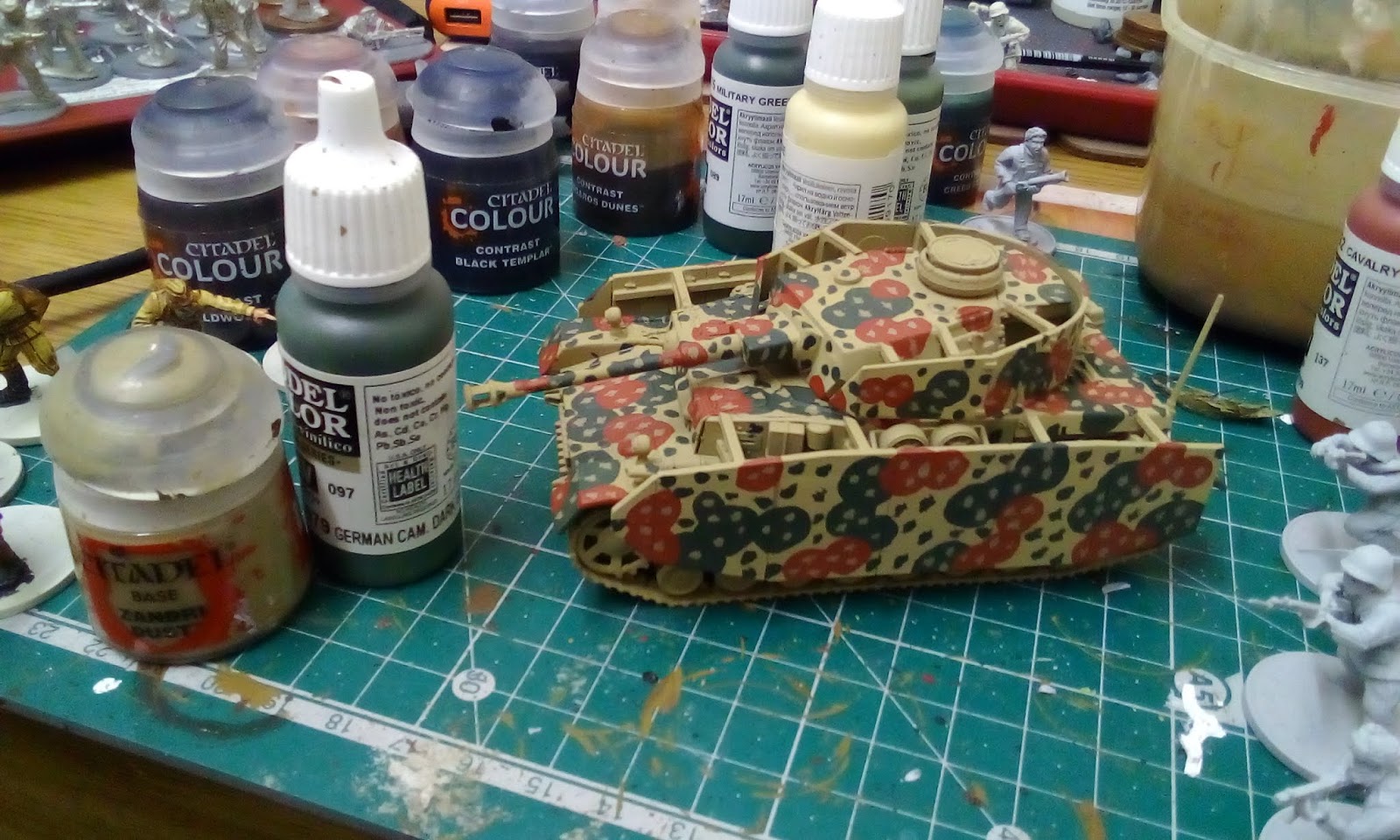 Blood, Fire and Death: Warlord Games 28mm Panzer IV Painting Guide ...
