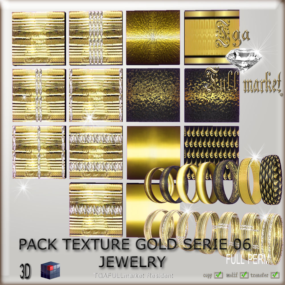 * SCULPT JEWELRY and MORE *: Pack Textures Jewelry