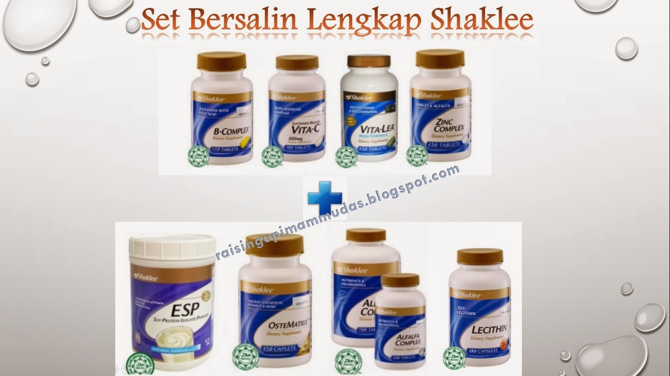 Pengalaman Berpantang Dengan Set Bersalin Shaklee Lengkap | Raising Up ...