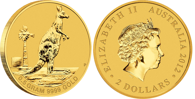 Coin Mercantile, Inc: Hot off the press - Australia 2012 Mini Roo Gold