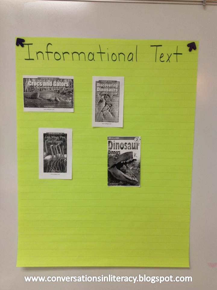 Literature & Informational Text: Common Core - Conversations in Literacy