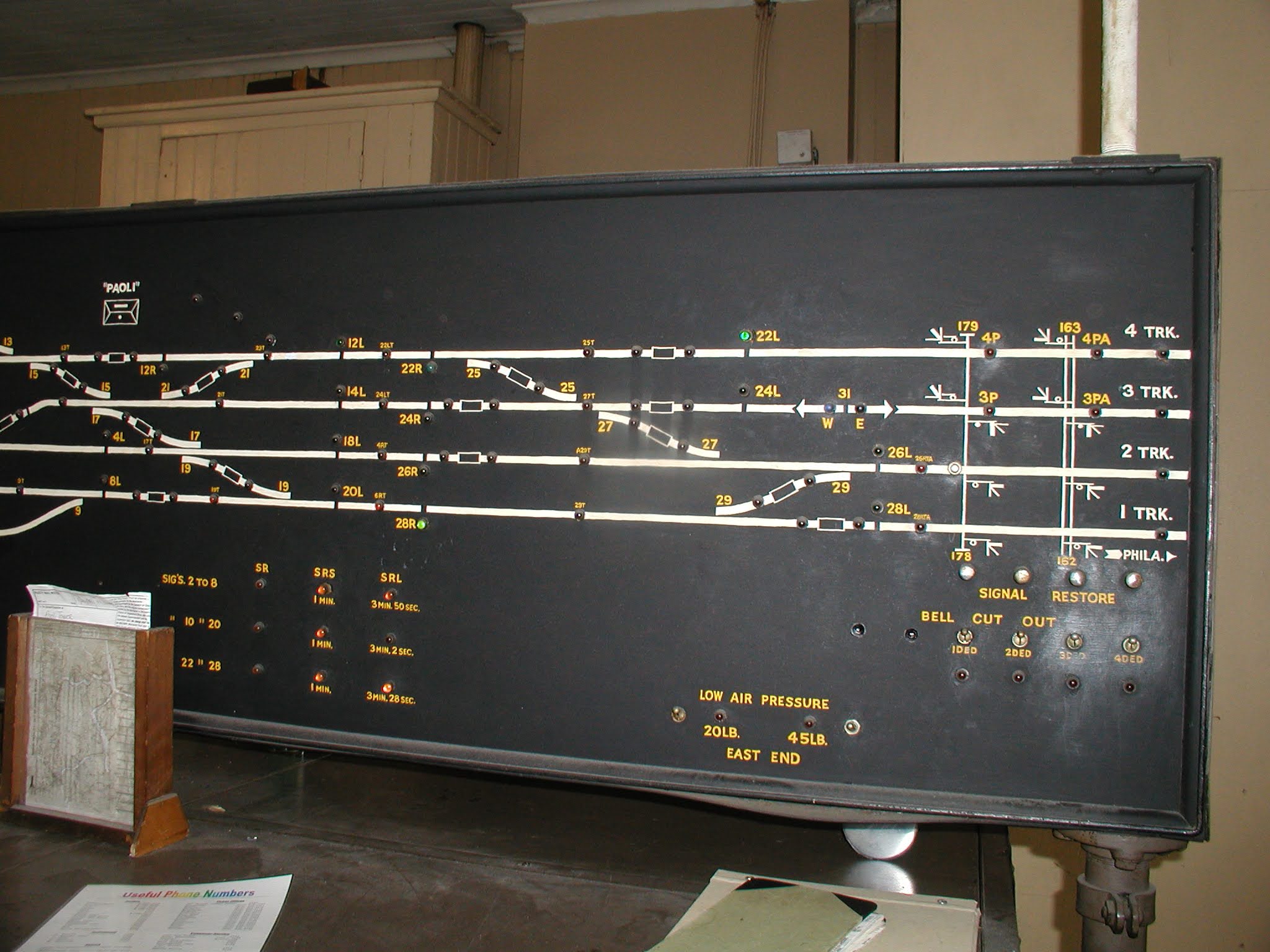 The Position Light: PHOTOS: Amtrak PAOLI Tower