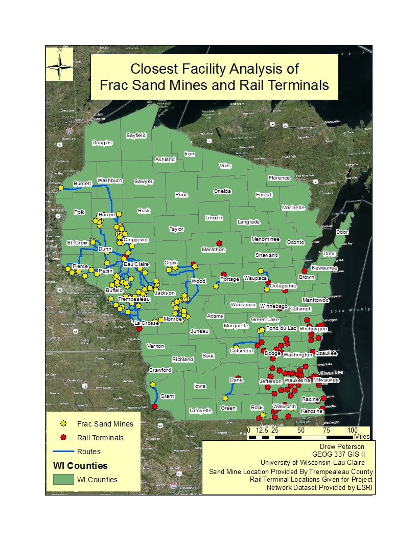 Sustainability of Frac Sand Mining in Wisconsin: Network Analysis of ...