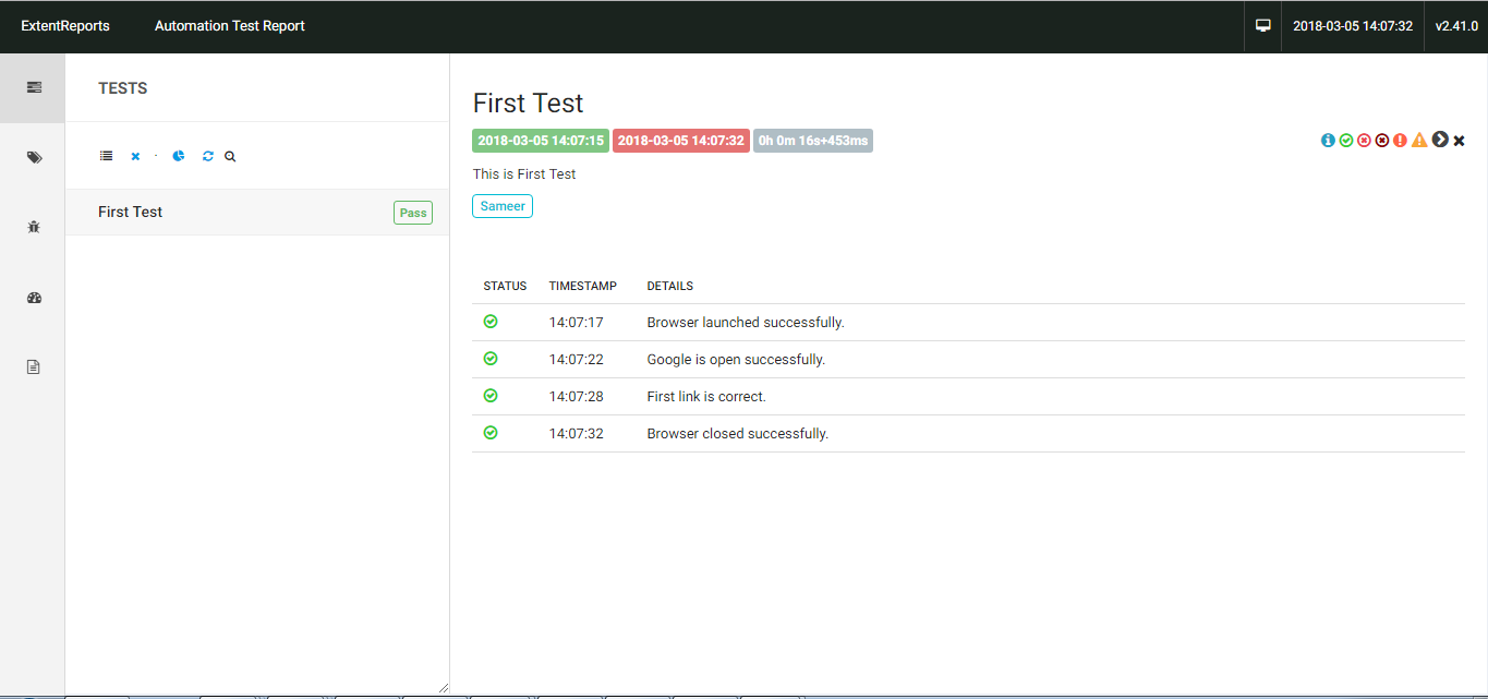 Automate Your Test: Test Result with Extent Report in Selenium Webdriver
