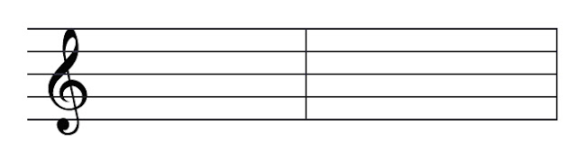 ARTE Y CULTURA - MUSICA: LINEAS DIVISORIAS Y BARRAS DE COMPÁS