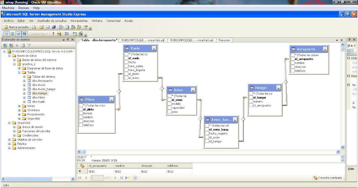 Crear tablas en SQL SERVER ~ Themfgeek