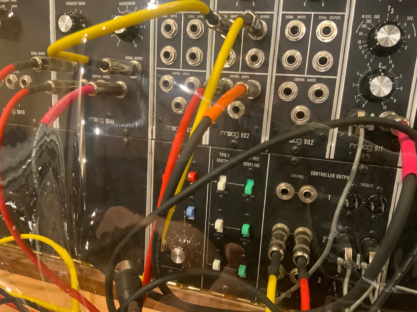 MATRIXSYNTH: Moog Modular System 35 With Keyboard MIDI and Sequencer