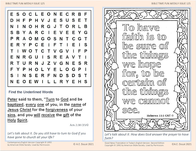 Coloring Pages for Kids by Mr. Adron: Free Printable Children's Bible ...