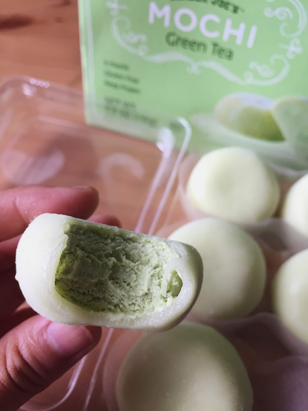 Trader Joe's Green Tea Mochi