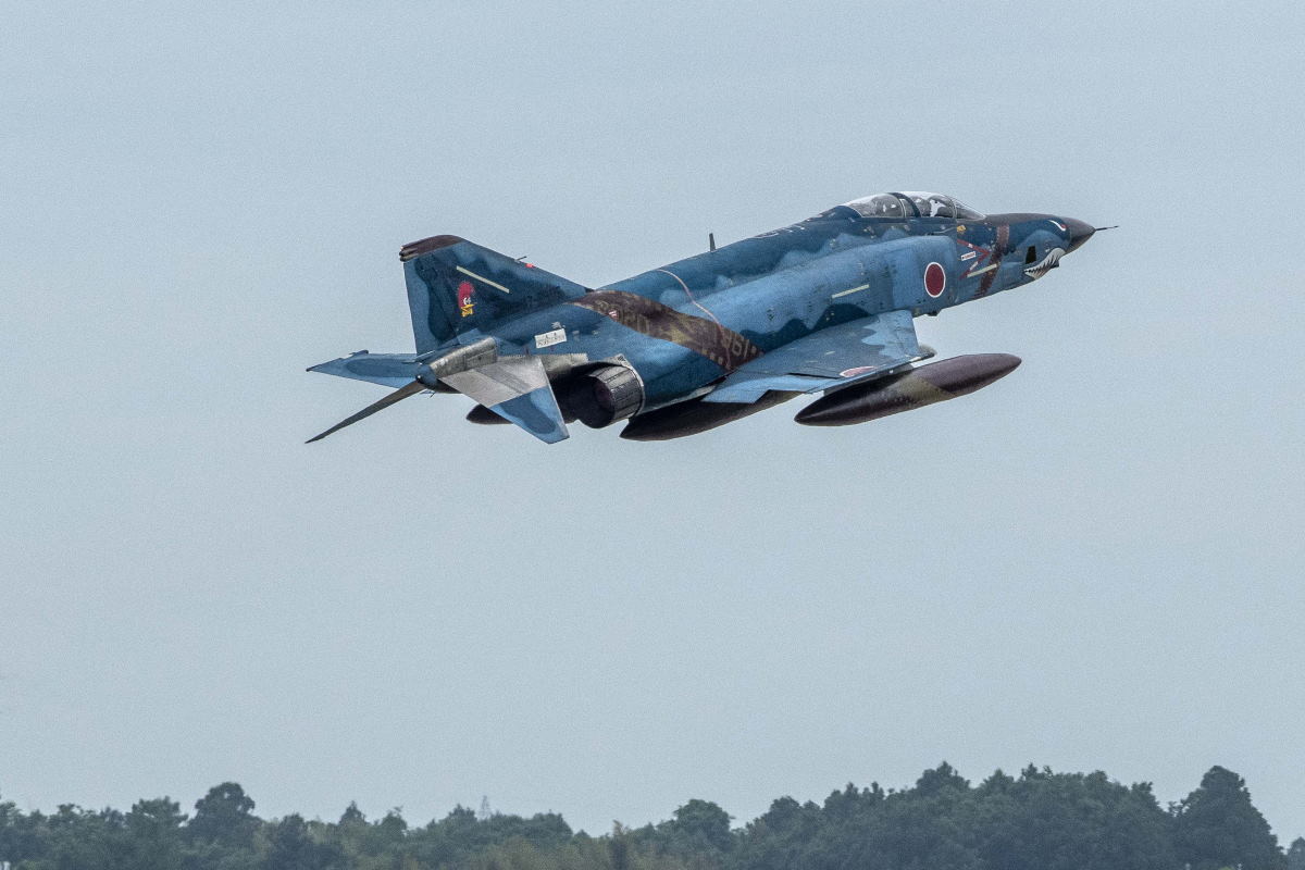自遊な時間: 百里基地4 RF-4E，RF-4EJ 離陸
