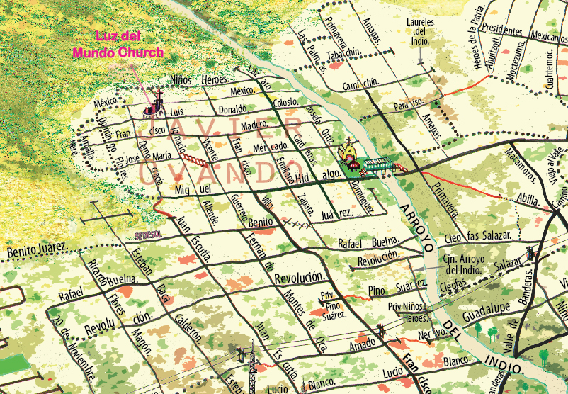 Mapa Jeff Cartography: Bucerias Map