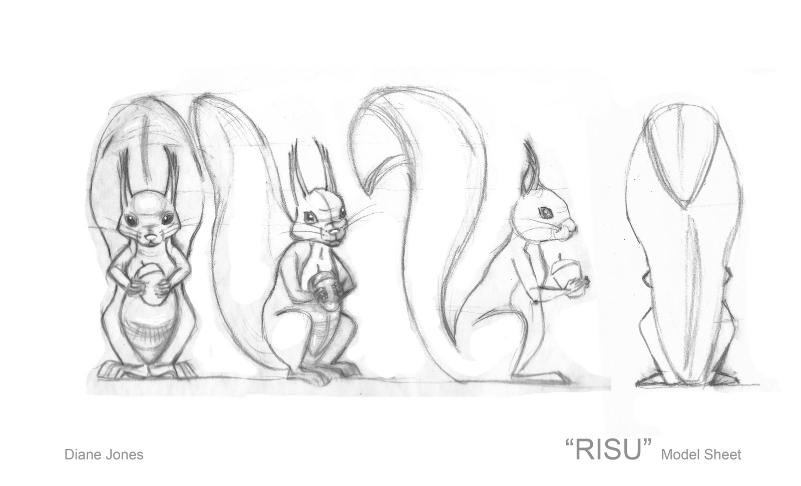 Risu Model Sheet – Diane Jones | Artist and Architect