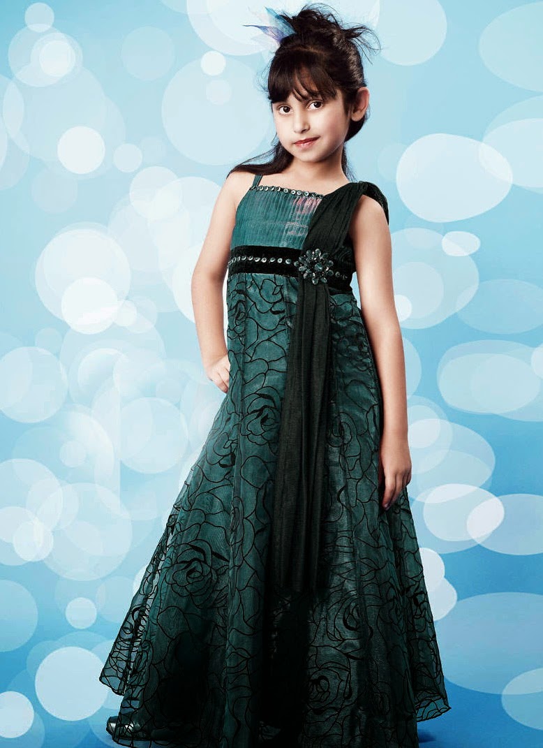 Little Girls New Dresses Designs Latest Images 2014 | Latest World Fashion