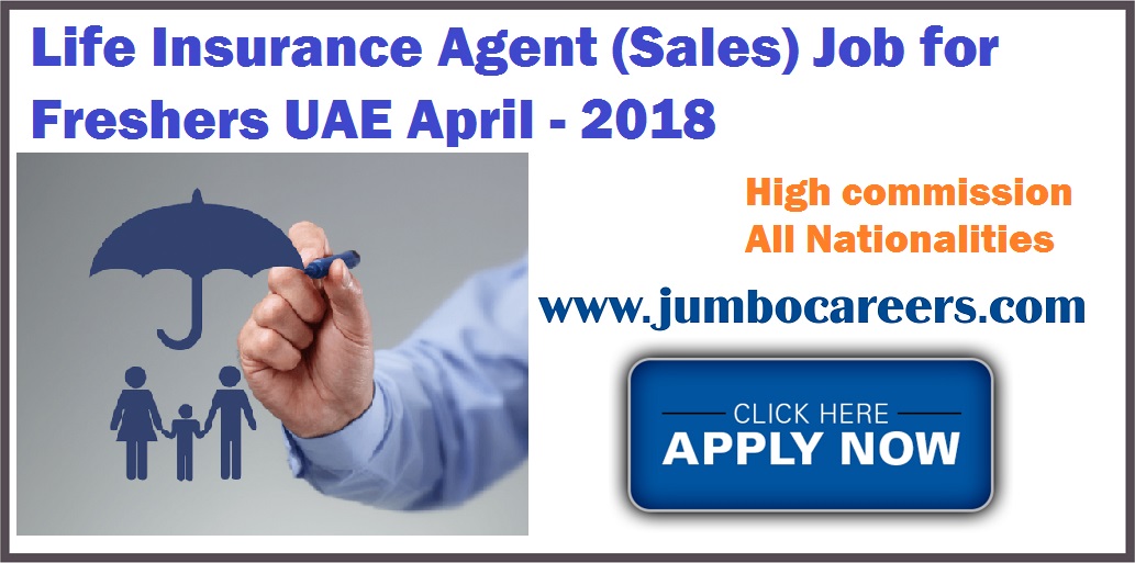 Life Insurance Agent Sales Job For Freshers In Dubai UAE April 2018 life-insurance-agent-sales-job-for-freshers-in-dubai-uae-april-2018