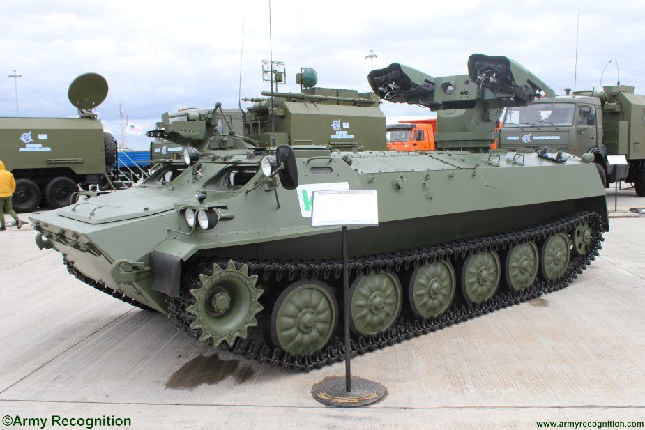 New VSHORAD variant of the MT-LB tracked vehicle appears at KADEX 2018 ...