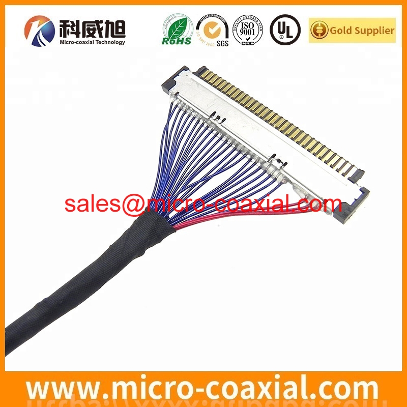 LVDS cable eDP cable Micro coaxial cable assembly: 10 pin LVDS cable custom JAE FI-W31P-HFE ...