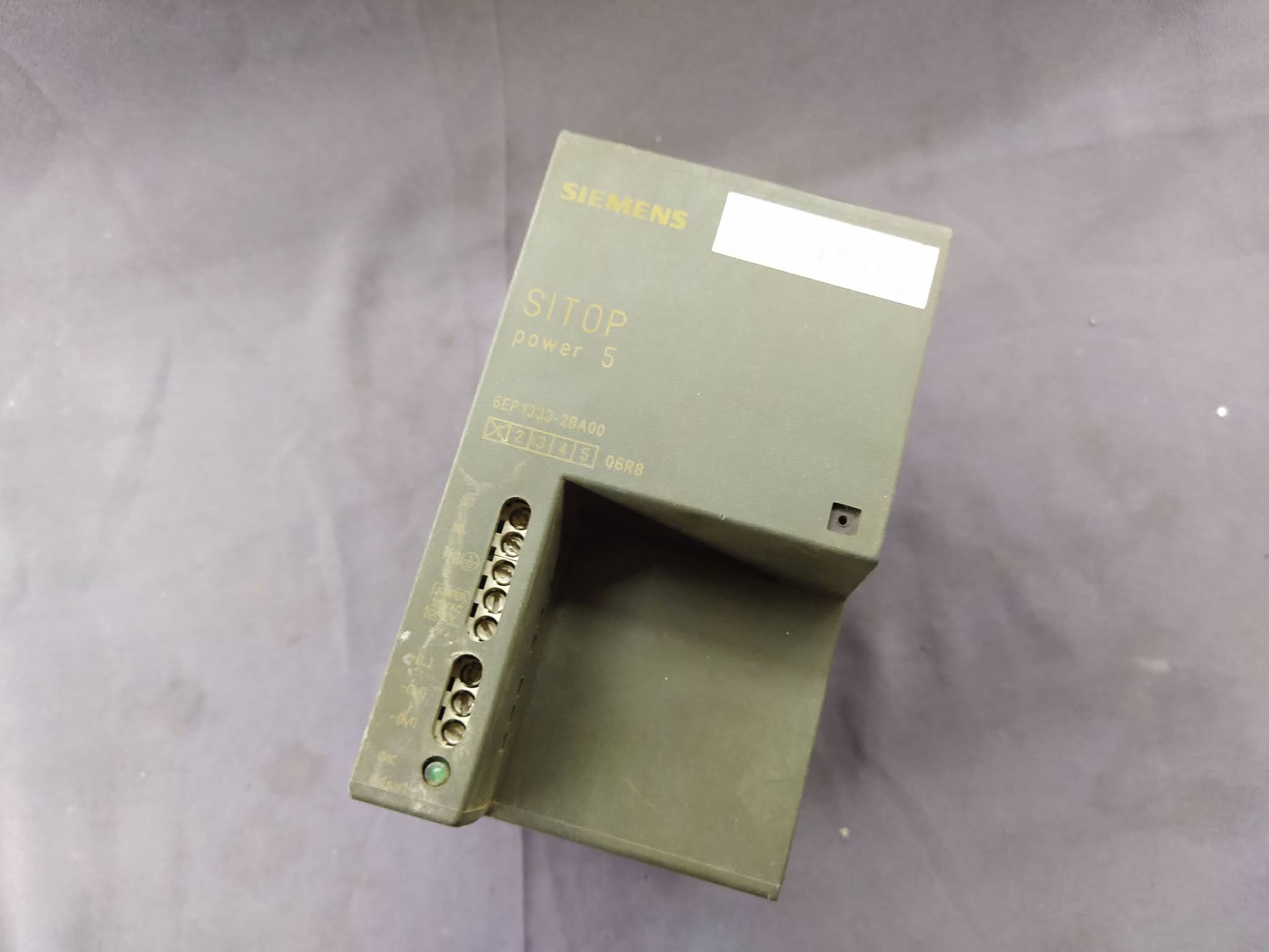 SIEMENS SITOP POWER 5 6EP1 333-2BA00 POWER SUPPLY 24V DC 5A 6EP1333-2BA00