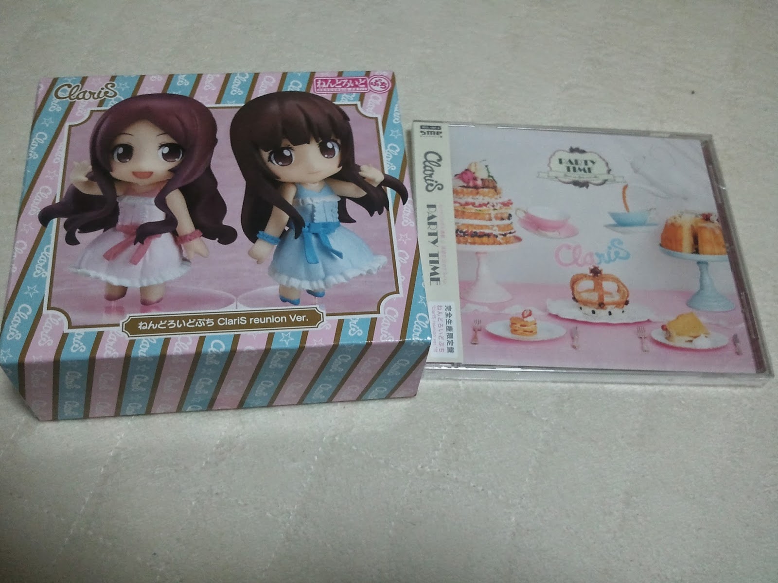 木綿の優雅な日々: Clarisの最新アルバム「PARTY TIME」の完全生産限定盤届いた！