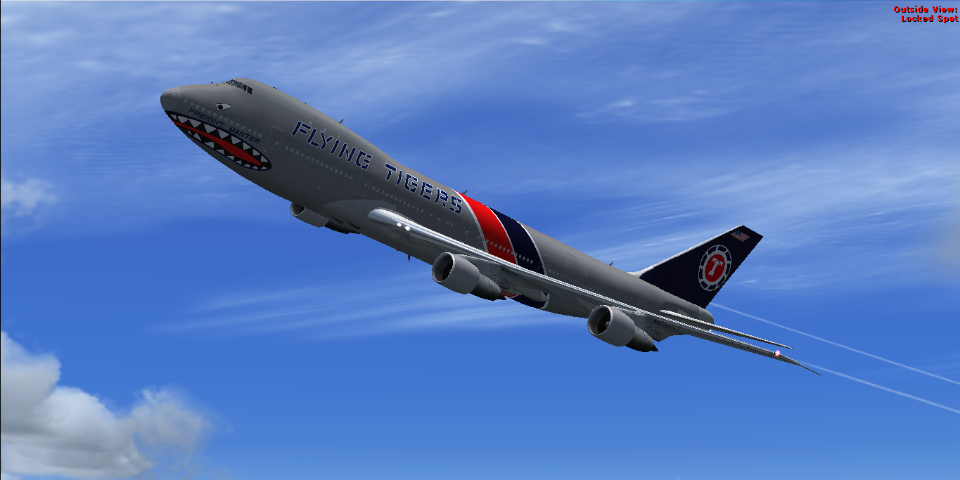 Retrobird Paradise - FSX Repaints: FSX CLS 747-200 repaint: Flying ...