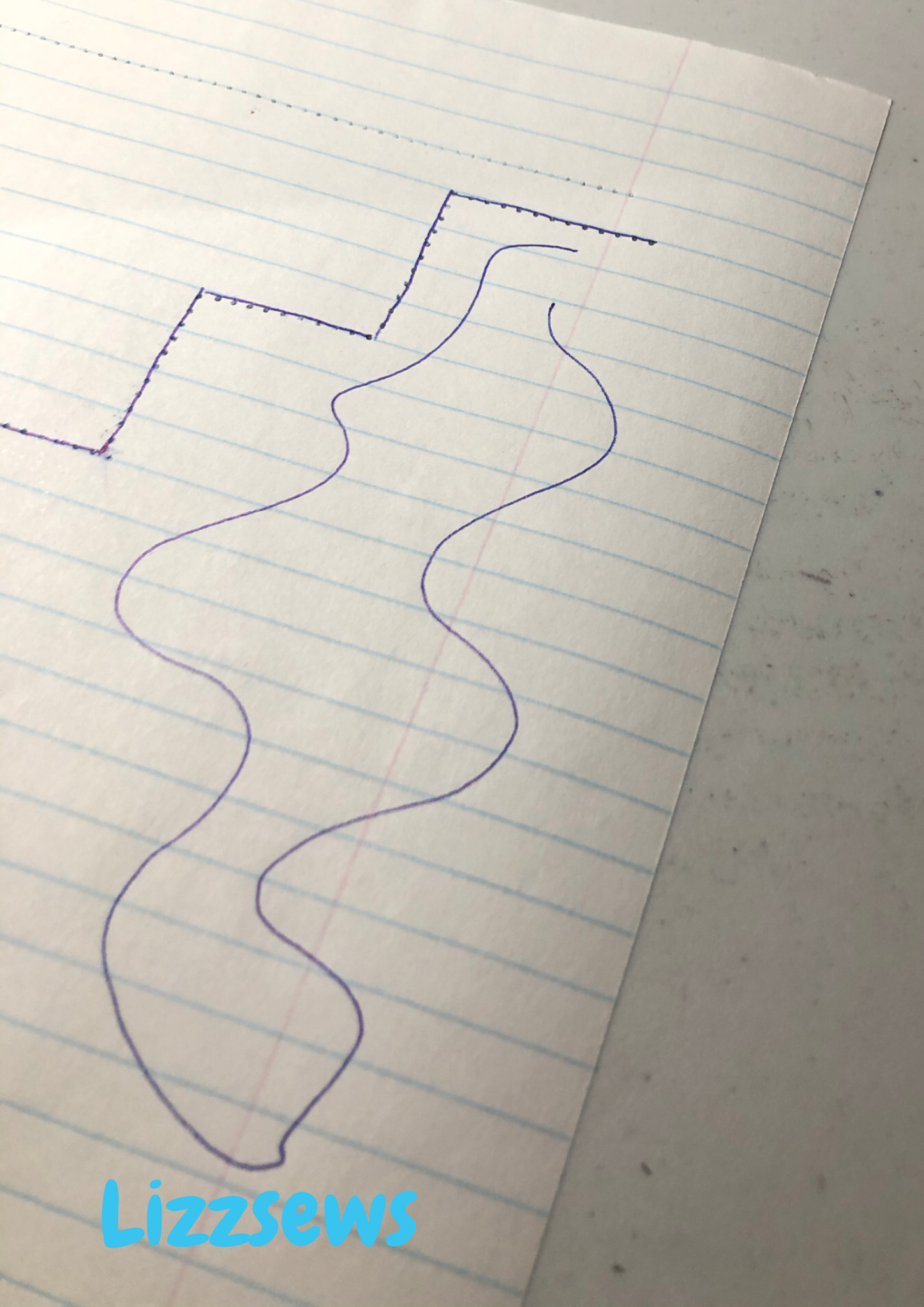 Learning To Sew: Sewing On Paper Part One No Thread