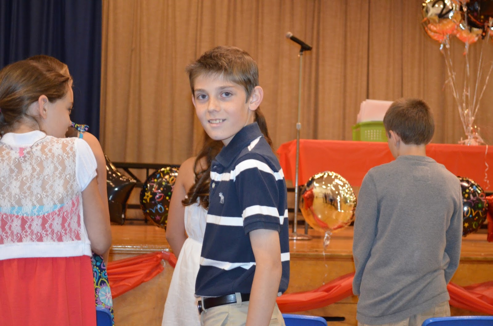 One Blessed Mom: Sean's 5th grade Celebration