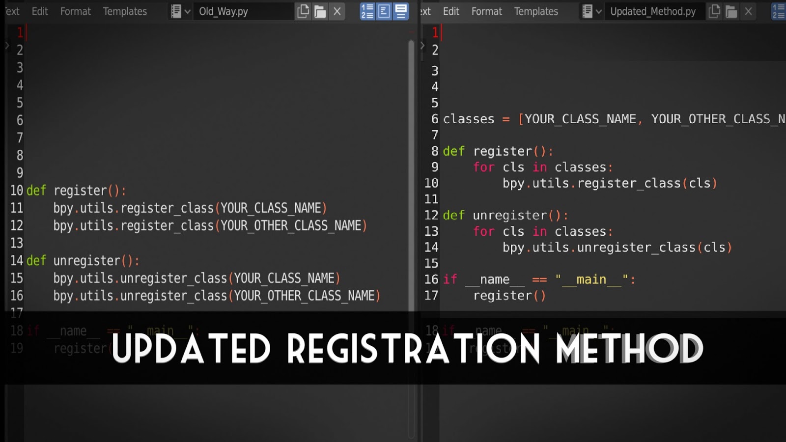 Darkfall : Blender Python Tutorial: Updated Registration Method - bpy Darkfall : Blender Python Tutorial: Updated Registration Method - bpy