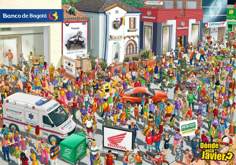 Rekiam: JUEGO DONDE ESTA JAVIER? ESCENARIO 6 - CALLE DE BARRIO