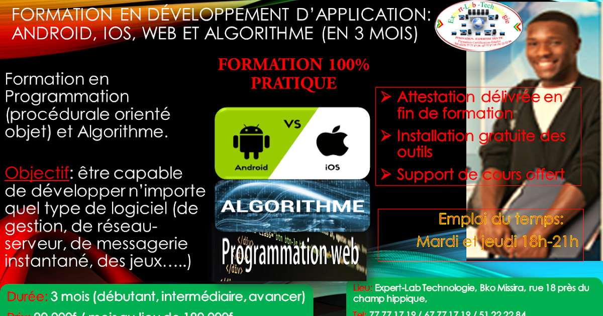 EXPERT-LAB TECHNOLOGIE: Formation en programmation informatique et ...
