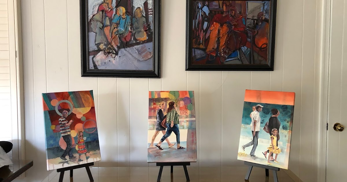 April M. Rimpo Art: Watch our exhibition come to life