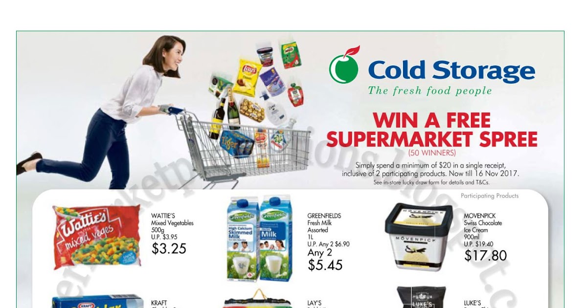 Cold Storage Win A Free Shopping Spree Promotion 31 October - 06 ...